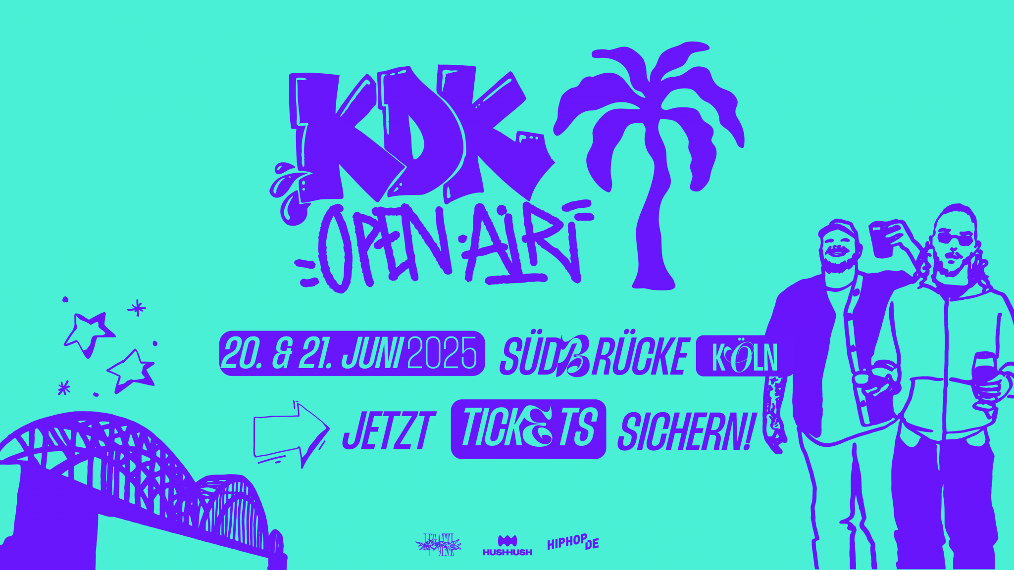 KDK Open Air 3.0 | TAG 1 20. Juni 2025 | Köln Südbrücke